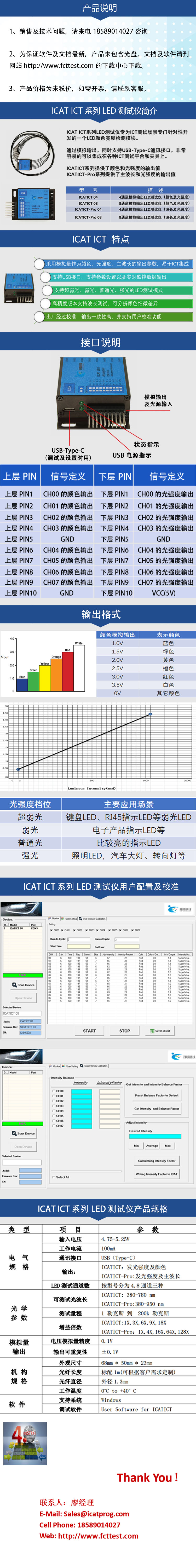 ICAT ICT LED测试仪